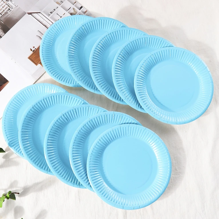 Disposable Paper Plate Kindergarten Children Handmade Diy Painting ...