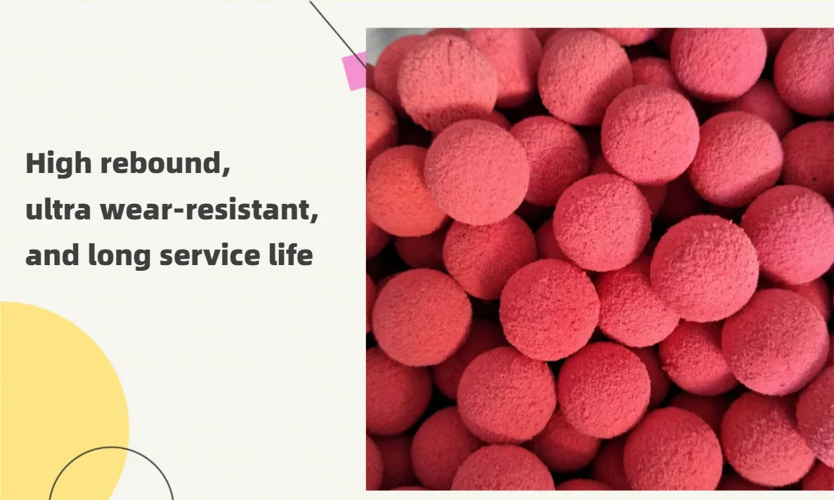 17mm Blue Condenser Tube Cleaning Ball - Efficient & Durable