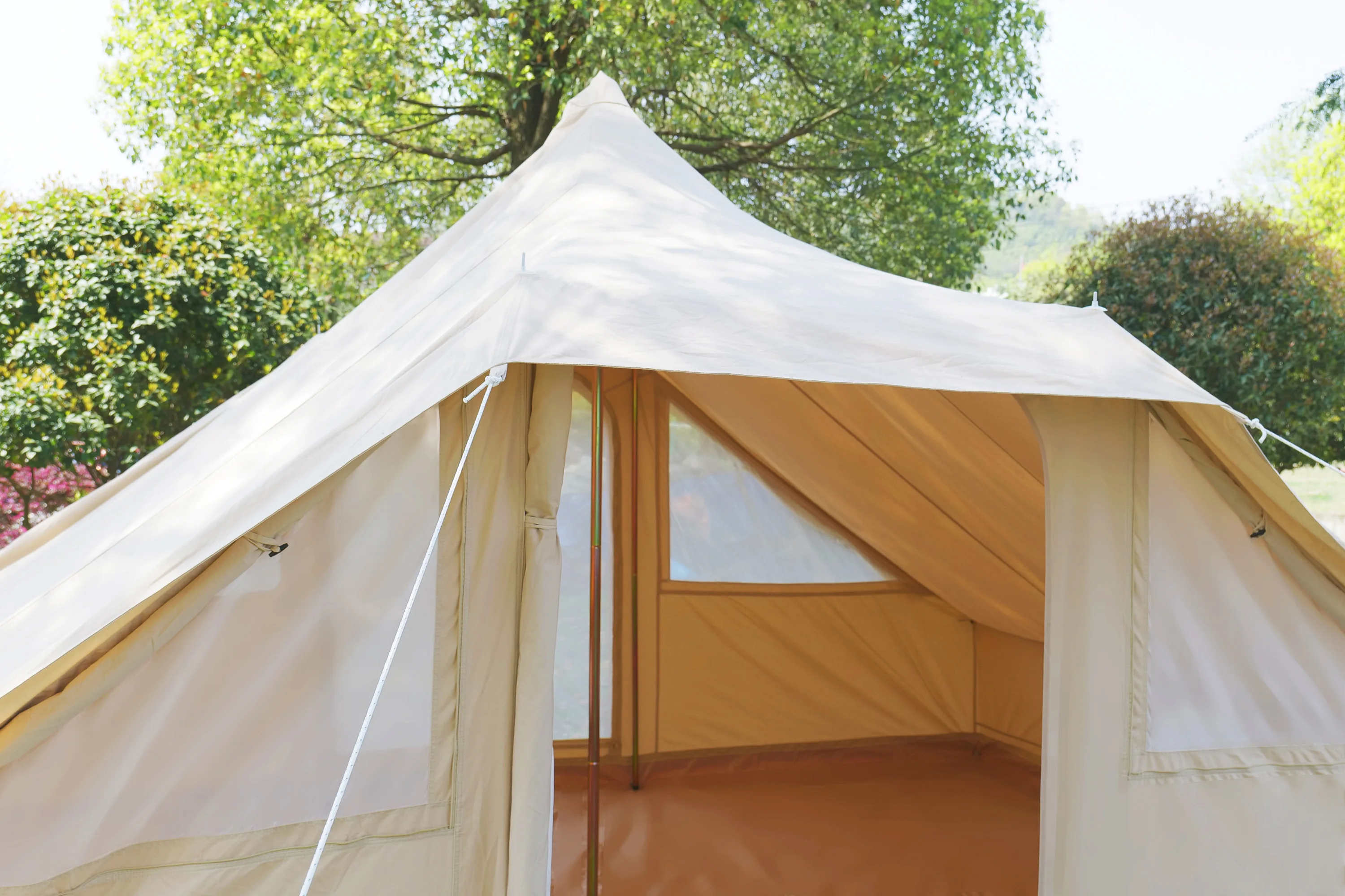 Large Luxury Tent Family Outdoors Glamping Touareg Bell Tents Cotton ...