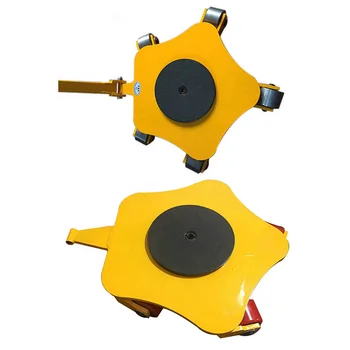 Heavy Duty Machine Carrying Roller Skids Moving Skates Trolley ...