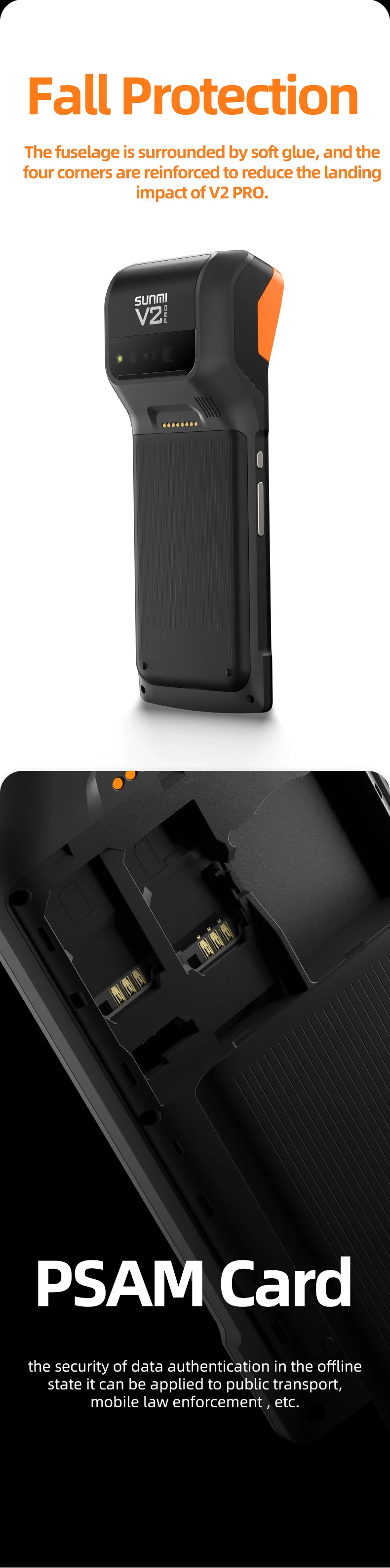 SUNMI V2 Pro Cash Register Machine POS System Terminal All in One POS ...