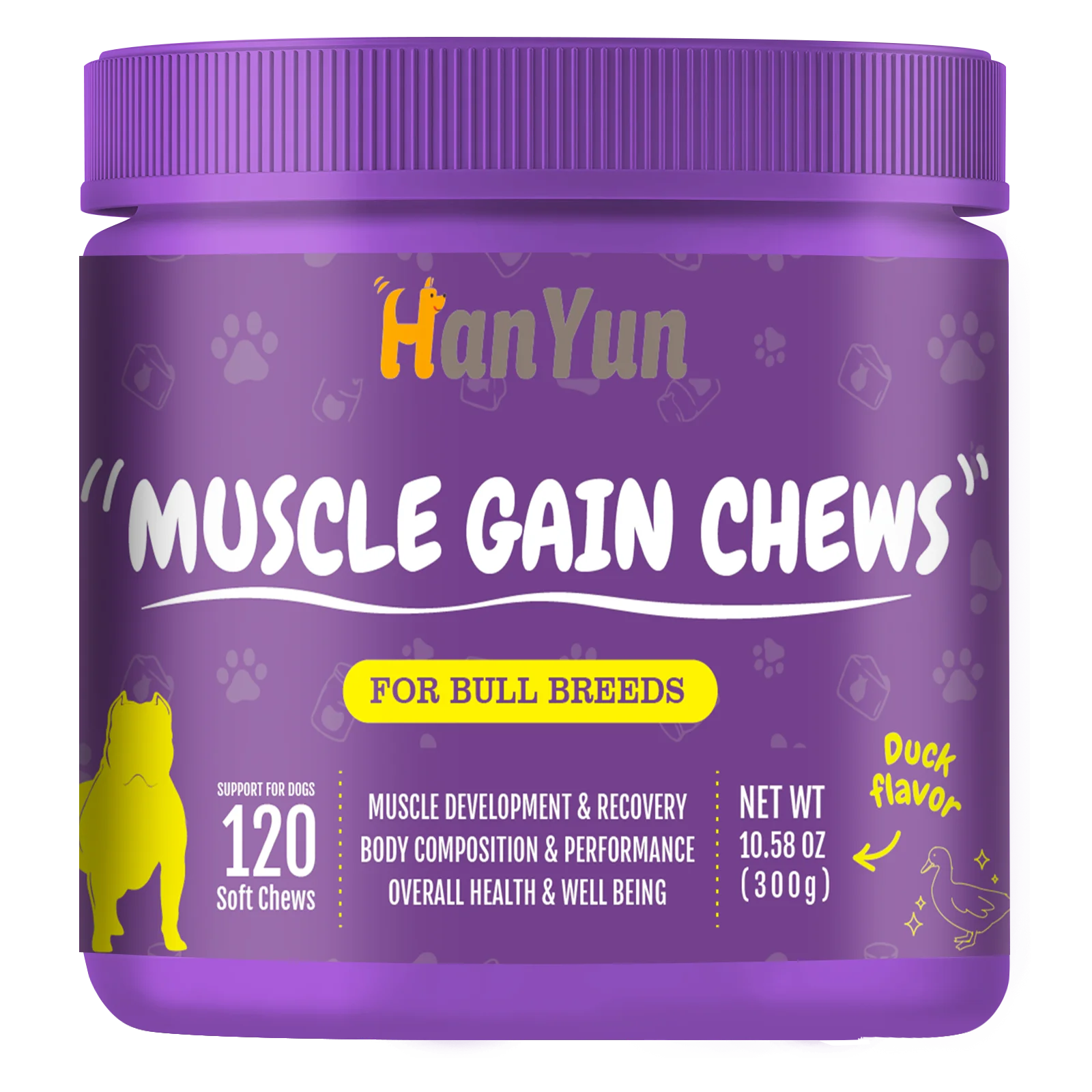 Professional Custom Brand Logo Dog Muscle Supplement Soft Chews ...