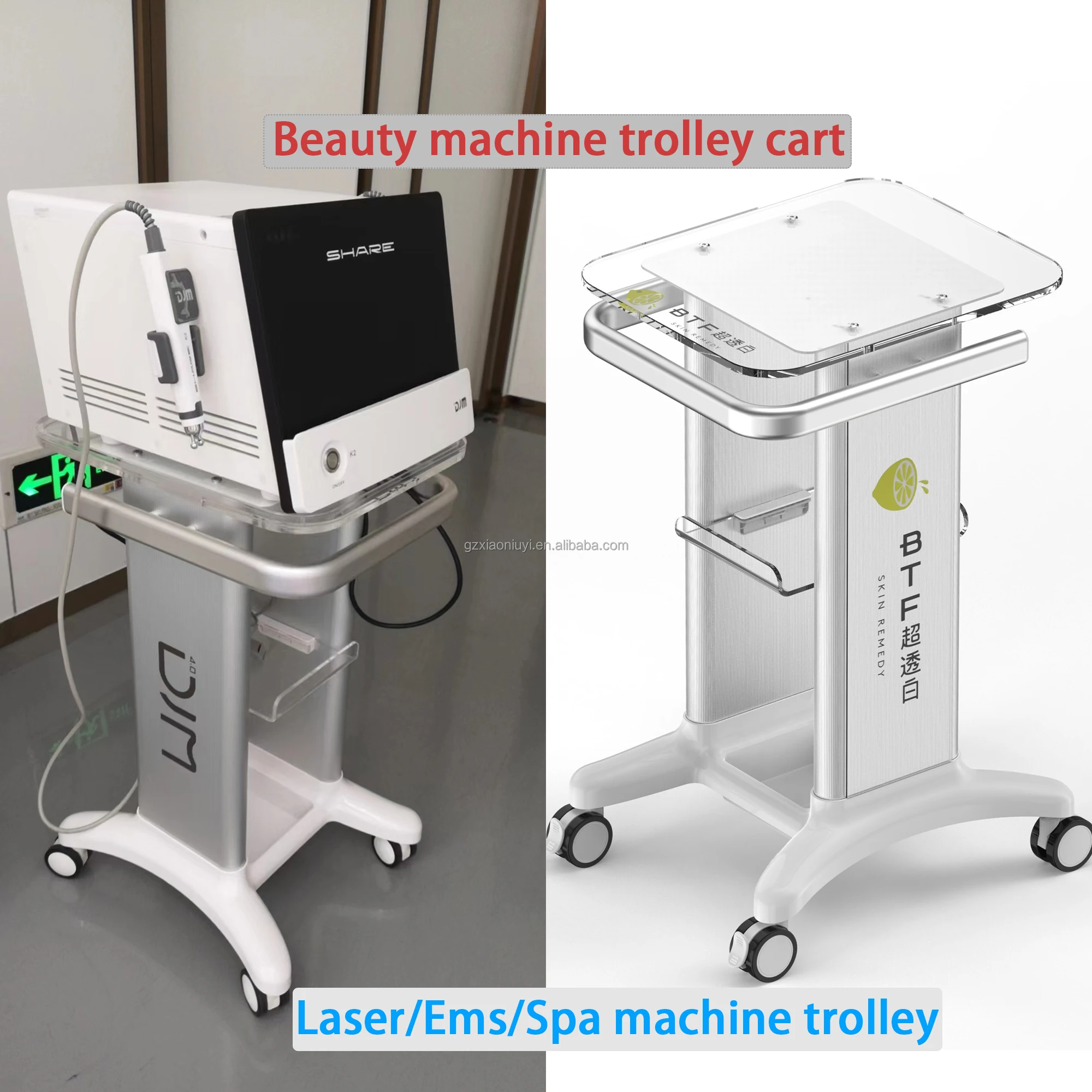 Mini Mobile Wheel Salon Aesthetics Spa Trolley Cart Beauty Machine Trolley