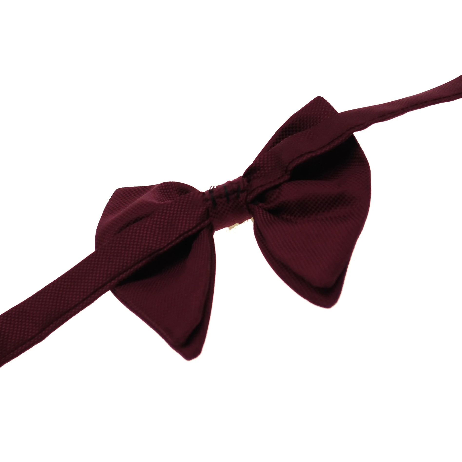 Microfiber Silky Jacquard Fancy Navy Floral Pattern Oversized Bow Formal Large Vintage Bowtie ...