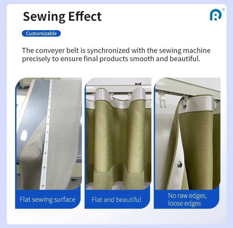 Curtain Double Needle Lockstitch Sewing Machine - S-FOLD