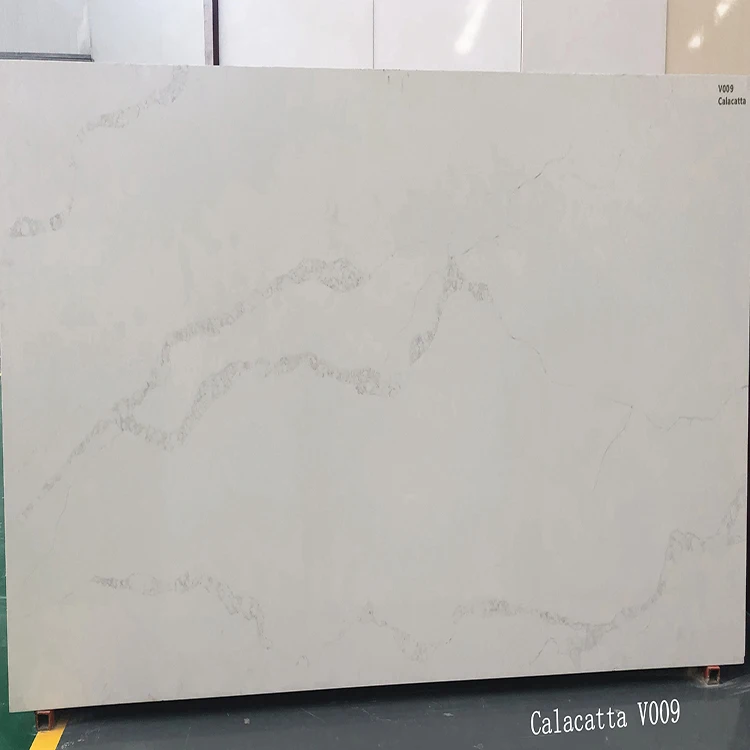 Artificial Calacatta White Quartz Engineered Calcata Stone Products ...