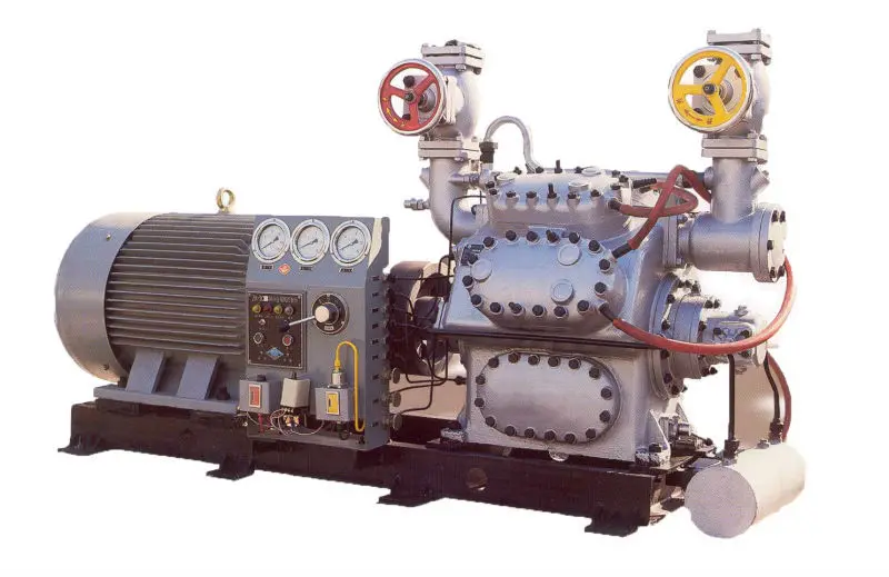 Dalian Industrial Ammonia Refrigeration Compressor for Block Ice ...