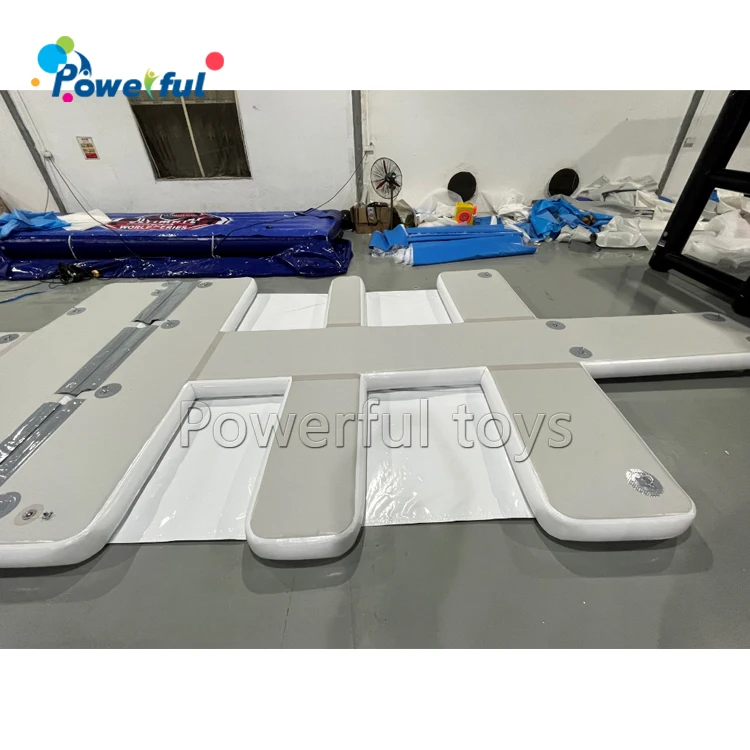 Easy Assembly Aquabana Inflatable Lake Floating Party Bans Tent With ...