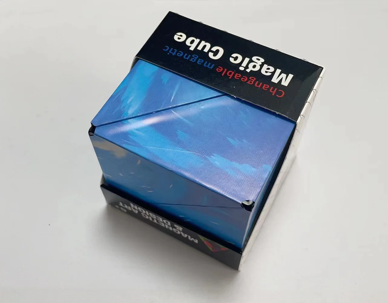 2023 Popular Cube Set Deformation Box 3d Infinite Geometric Fidget Cube ...