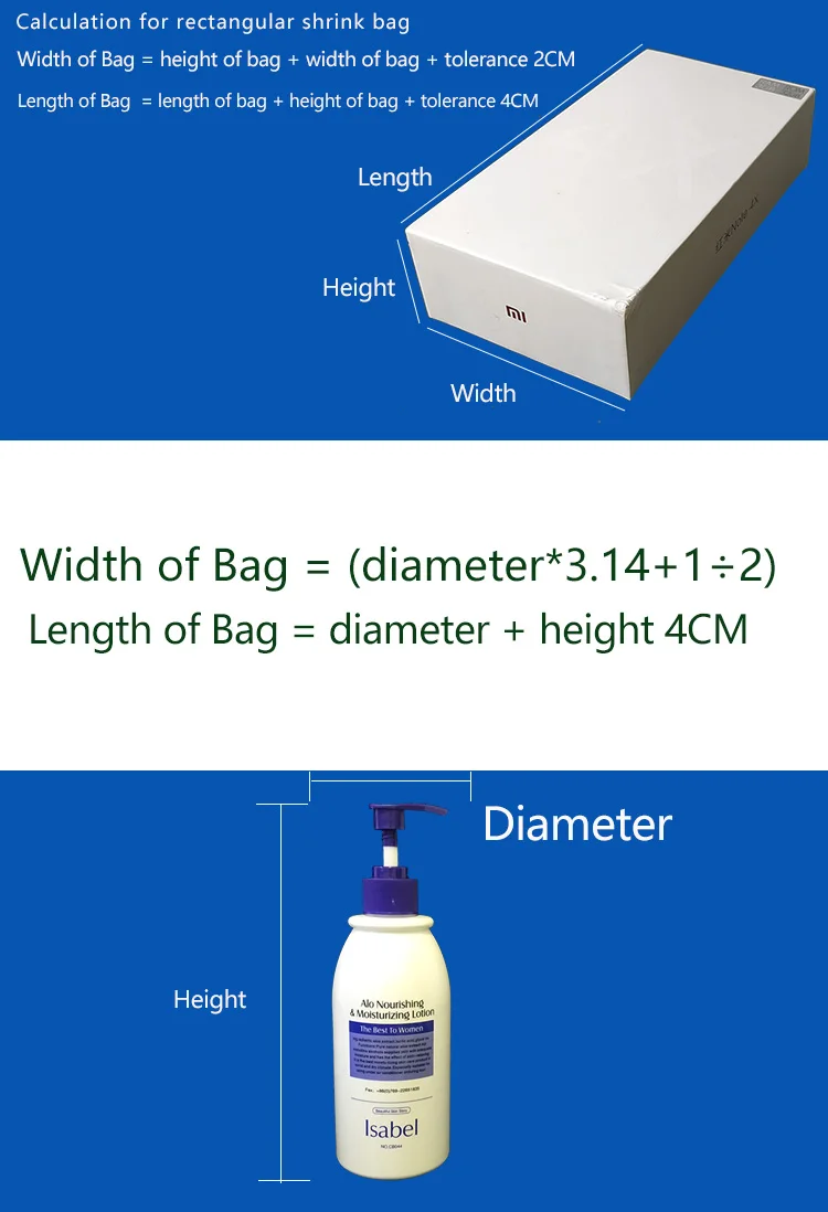 Packaging Roll Film Transparent PVC POF Plastic Shrink Wrap Film Heat ...