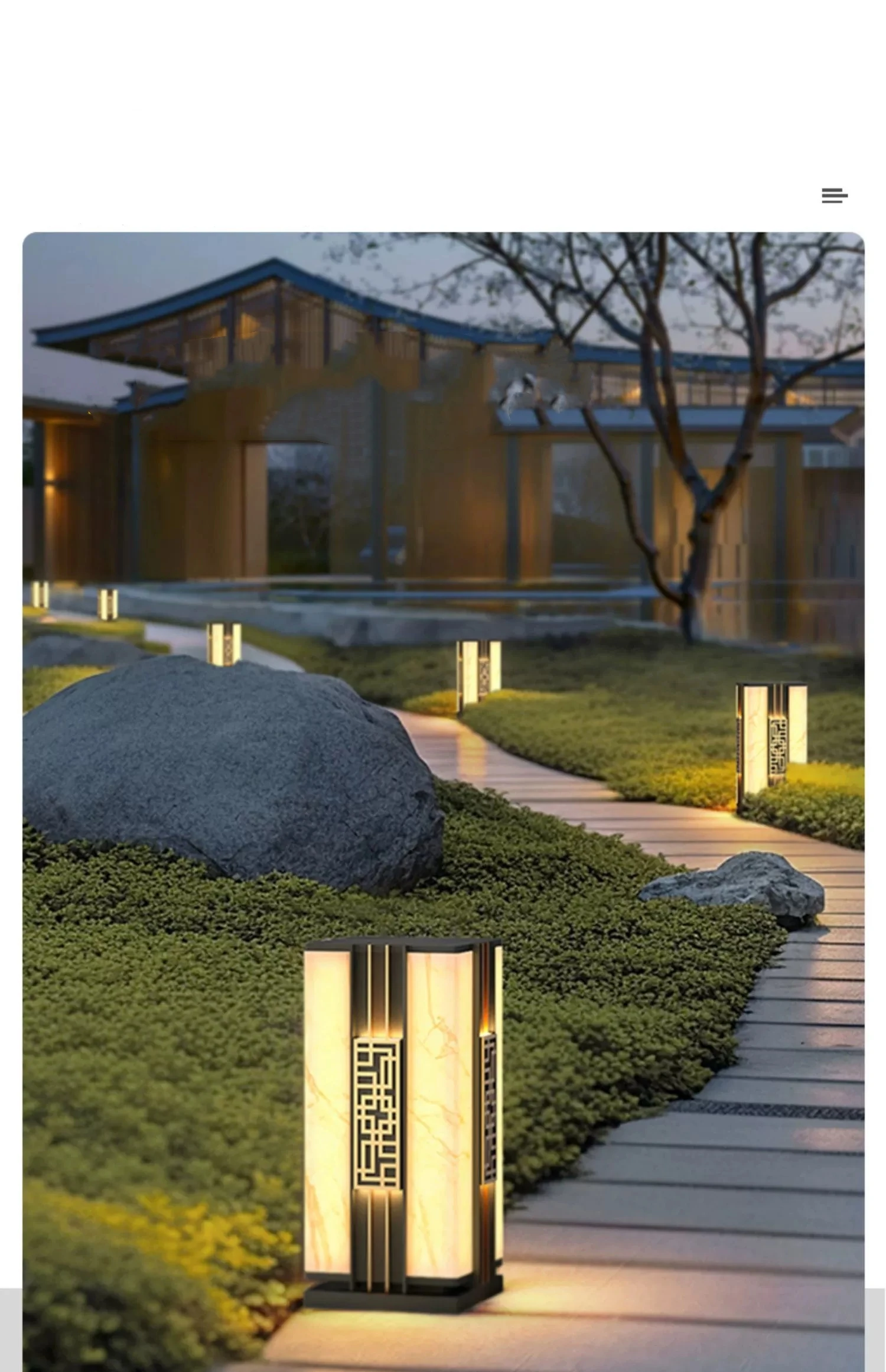 Chinese Garden Light High-end Lawn Light Outdoor Waterproof Ip65 3000k ...