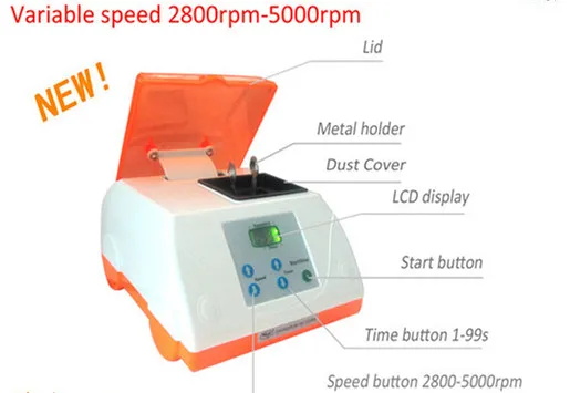 Dental Amalgamator Machine Blending Capsule Mixer Treating Teeth G8 ...