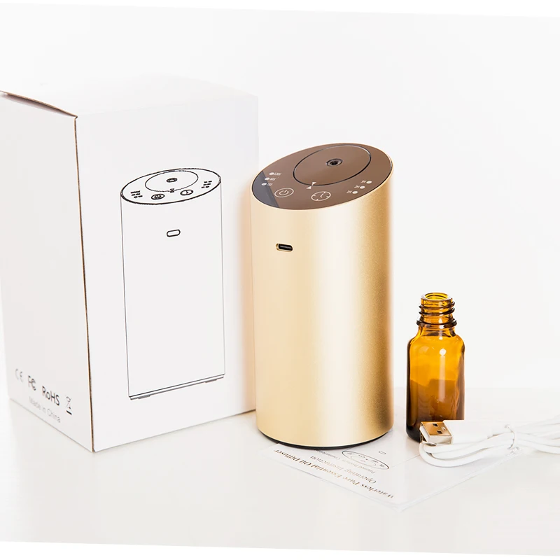 Alloy Rechargeable Battery Nebulizer Diffuser Usb Mini Waterless Pure ...