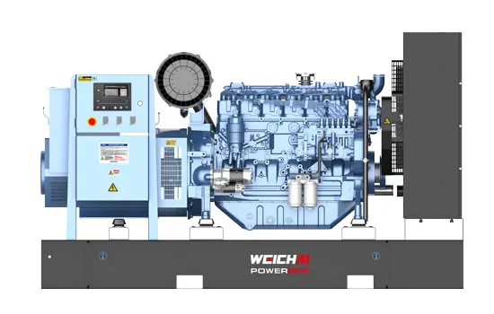 Weichai Silent diesel Generator Set 50Hz 60Hz Remote Start Custom Ats ...