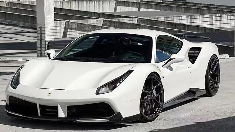 Runde Newest Novitec Carbon Fiber Body Kit For Ferrari 488 Perfect ...