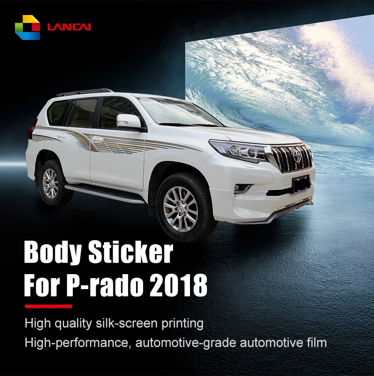 Car Body Sticker For Prado Various Models Decal Sticker For Toyota ...