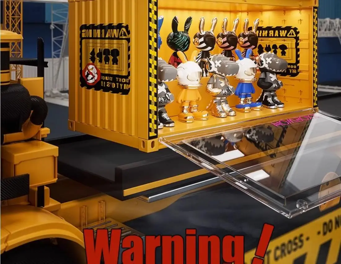 Blind Box Display Rack With Light Storage Popmart Popmart Hand-made ...