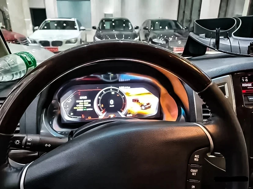 Digital Dashboard For Mitsubishi Pajero 2008-2018 Smart Vehicle Lcd ...