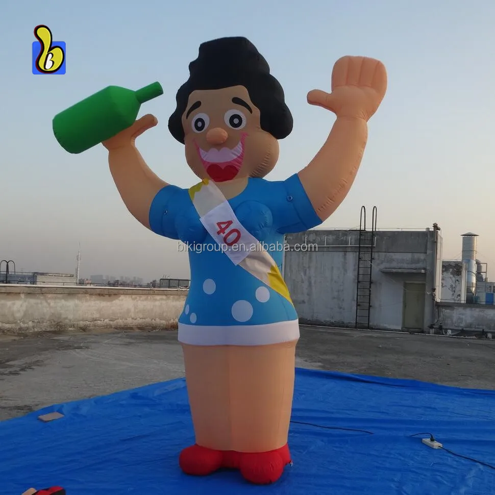 Giant Inflatable Sarah Balloon Doll for Advertising - CE Certified