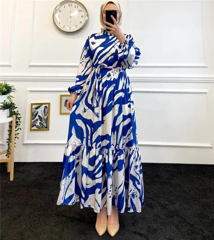 Custom Ramadan Islamic Ethnic Clothing Pattern Print Long Sleeves ...