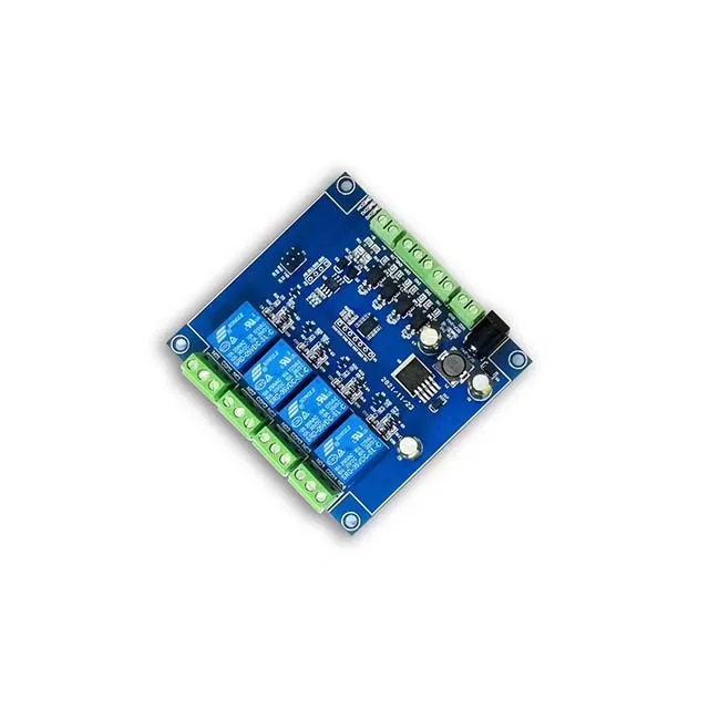 Modbus Rtu 4-way Relay Module Rs485/ttl Uart 4-way Input 4-way Output - Buy Lc-modbus-4r-d7-2 ...