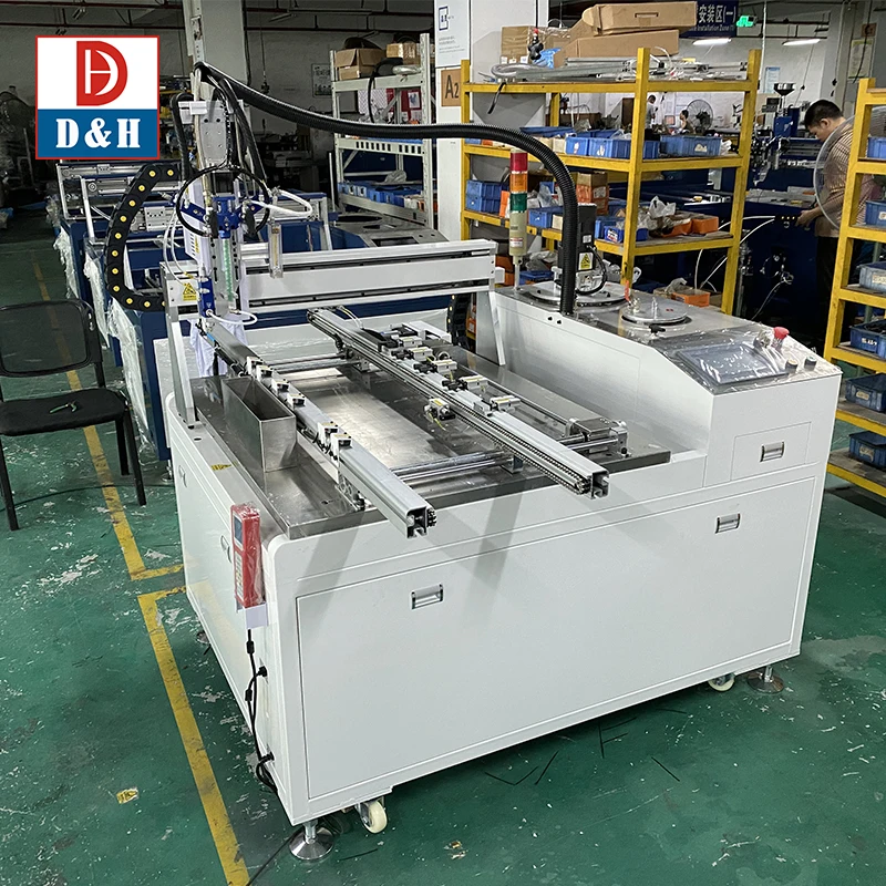 Two Component Adhesive Epoxy Glue Filling Machine by D&H