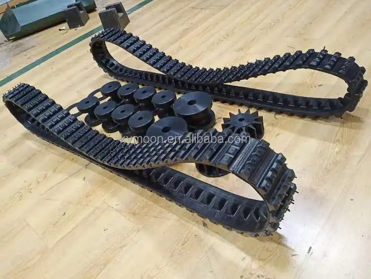 Small Robot Rubber Track - Durable & Versatile Solutions