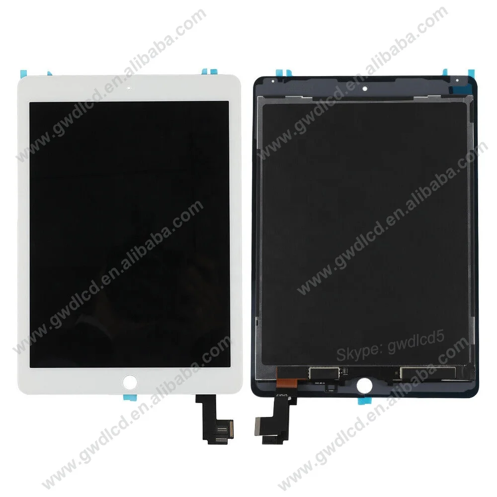 For iPad Air 2 A1566 A1567 LCD Display Touch Screen Digitizer ...