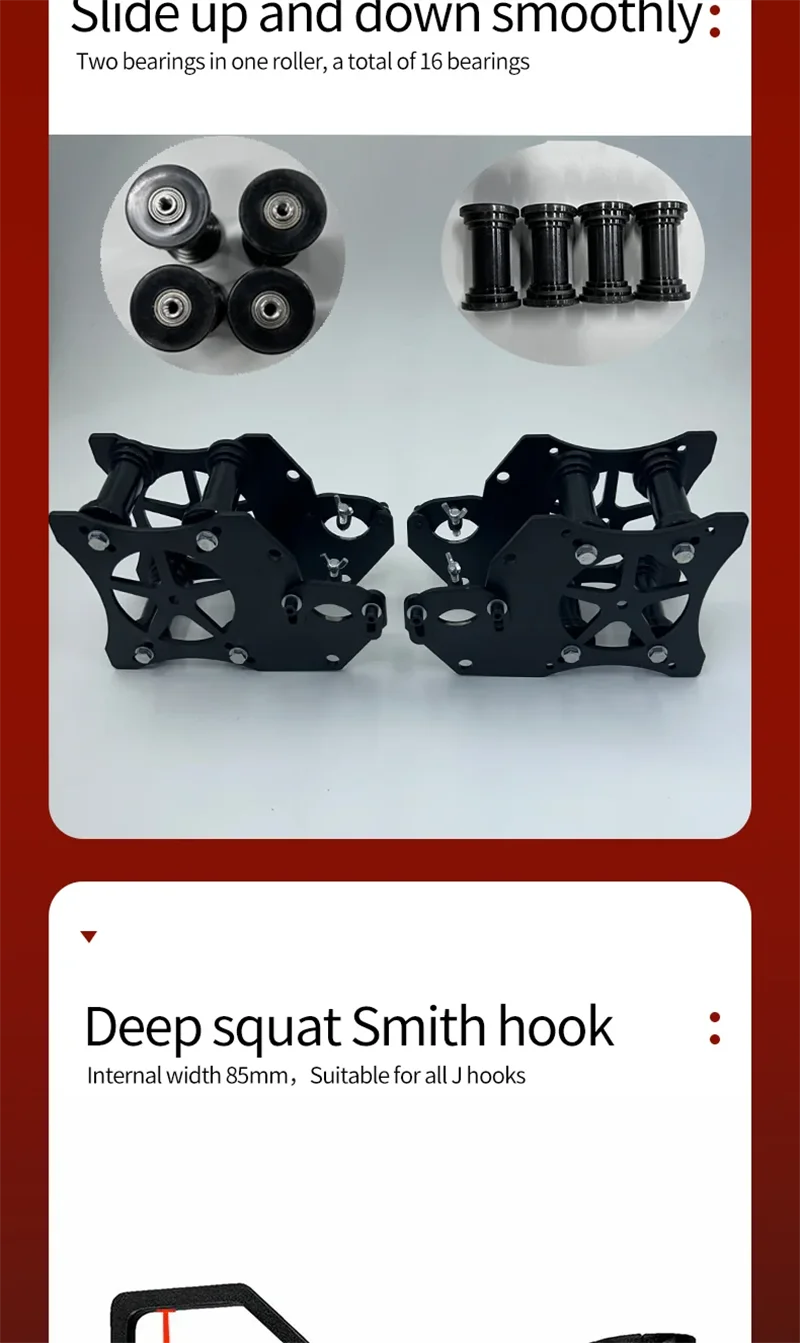 Glider Flying Bird Smith Deep Squat Push with Bearing High Pull Sliding ...