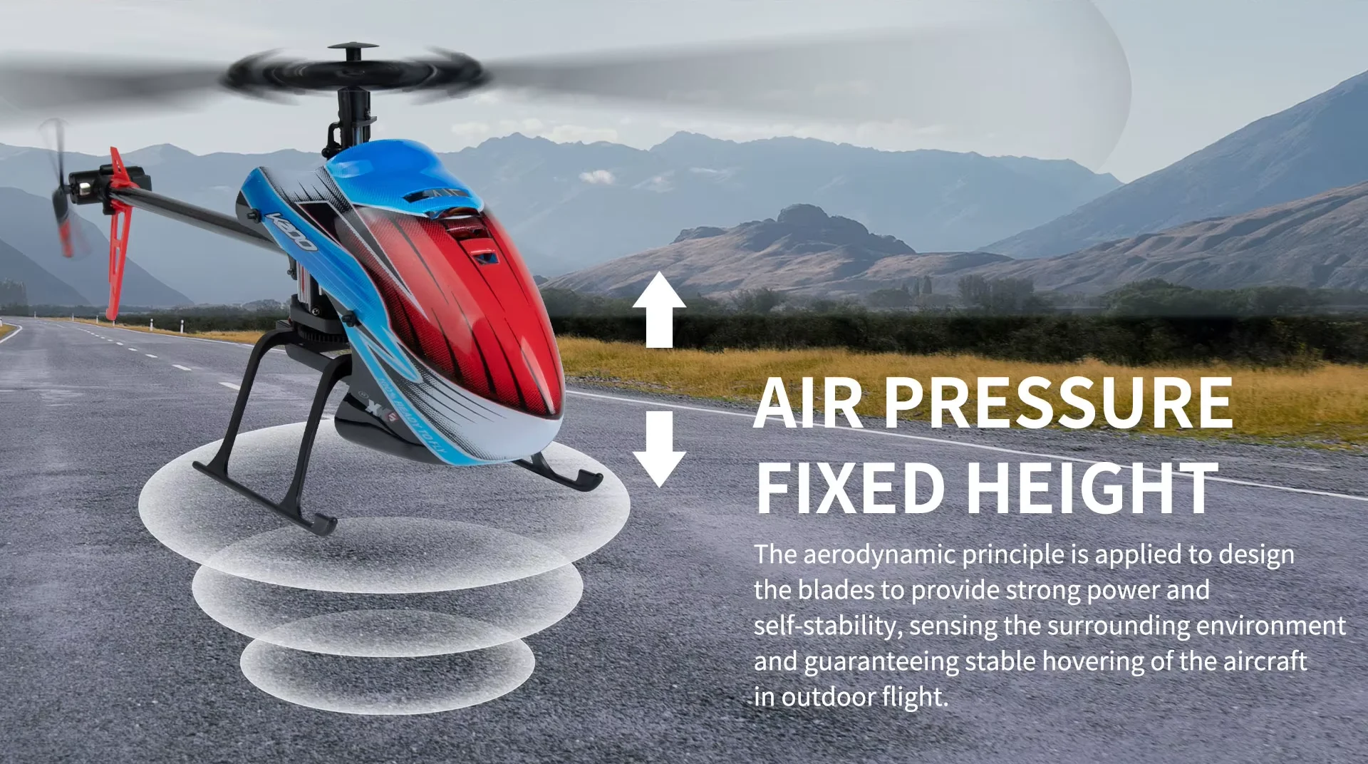 SJY-K200 2.4G 4 Channels Remote Control Metal Drone Flying Helicopter ...