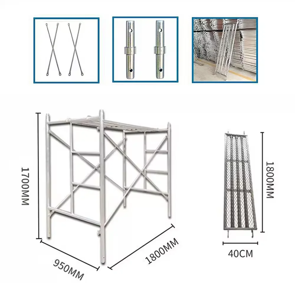 Construction Scaffolding Framework Systems Material Construction