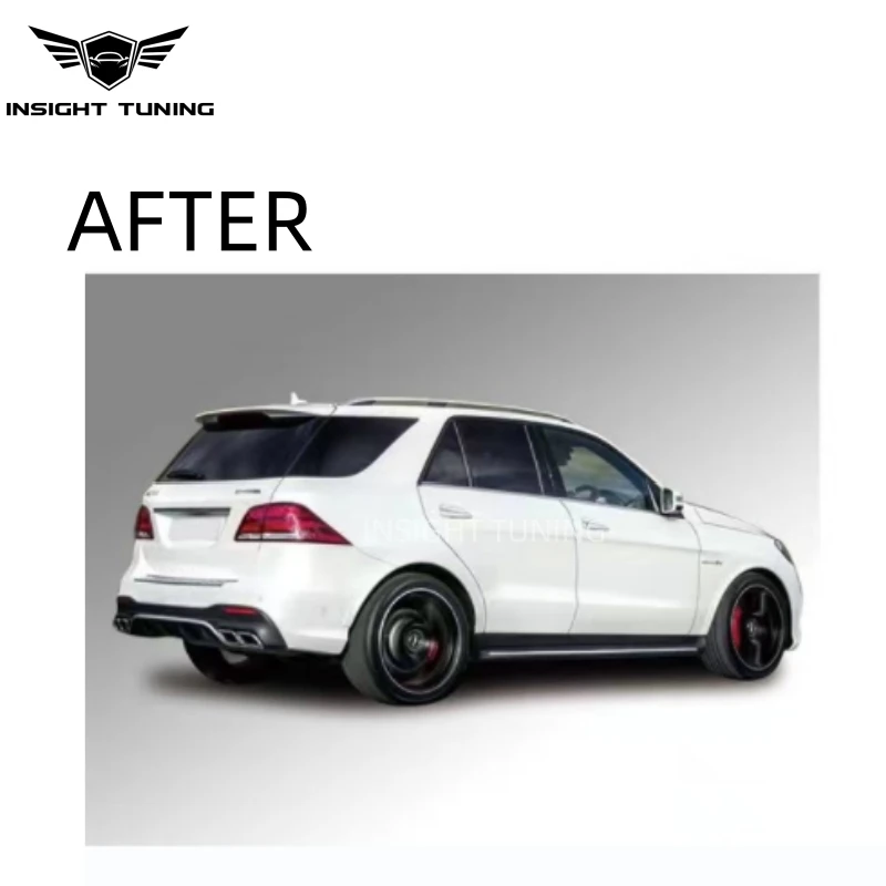 W166 Facelift Car Bumpers Body Kit for Mercedes-Benz ML W164