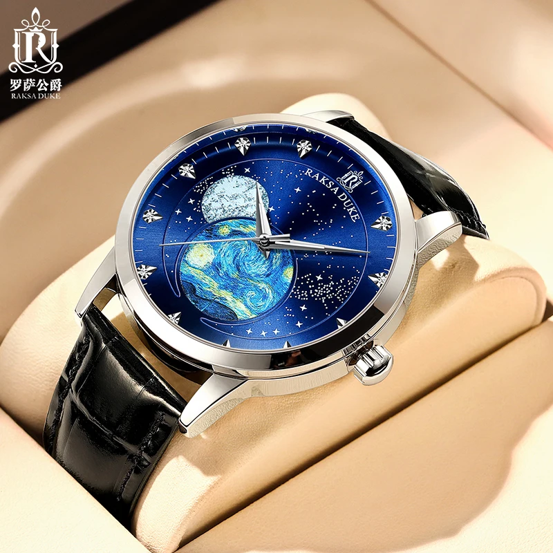 RAKSA DUKE Men's Watch - Elegant Design & Automatic Movement