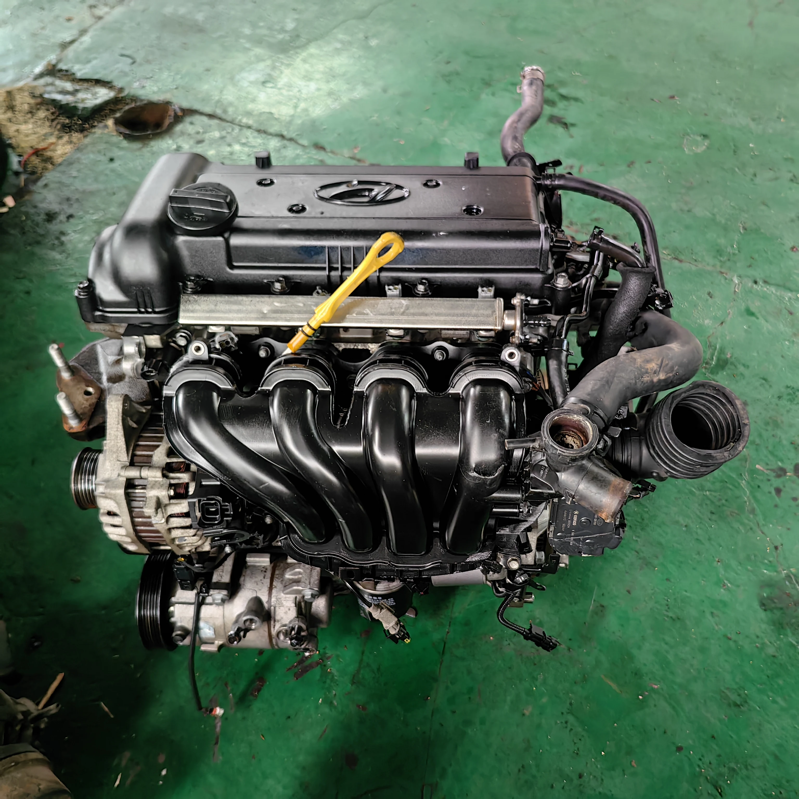 KOREA Used Gasoline Complete Engine G4FA for HYUNDAI Original Engine ...