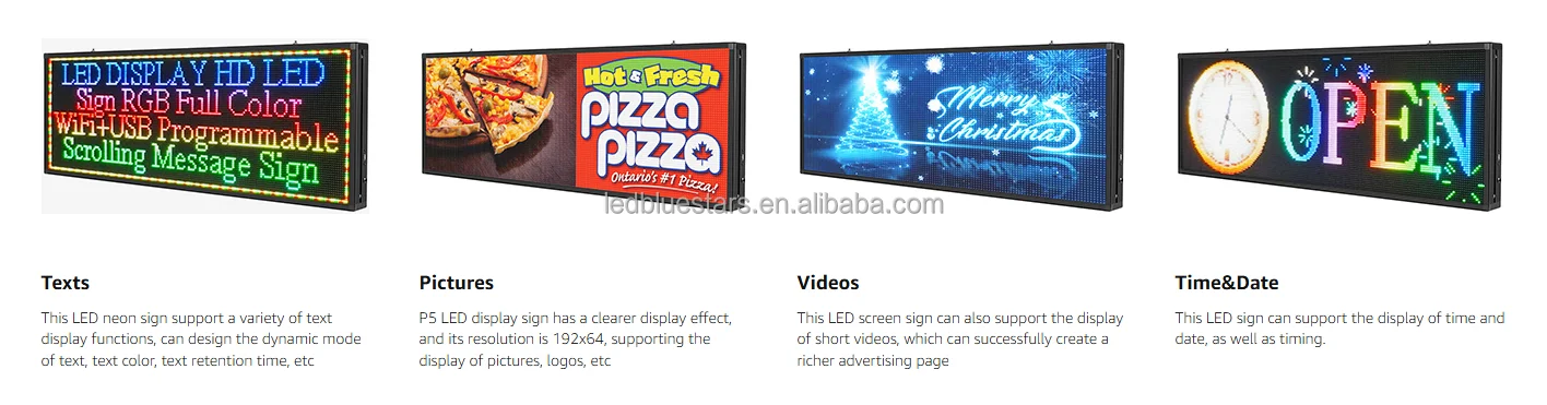 High Resolution P6 SMD RGB LED Digital Signage Display Panel Outdoor ...