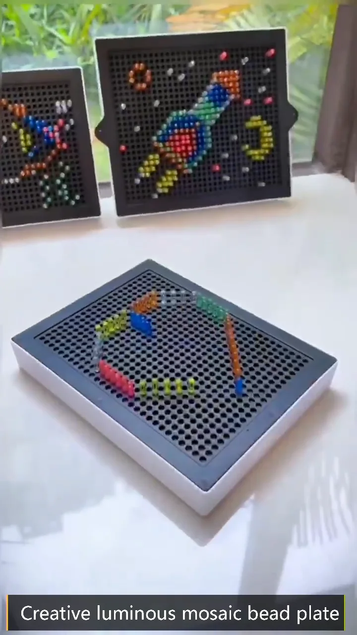 Chengji Educational Toy Insert Assembly Brick Toy 296pcs Creative Nail ...