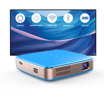 Mini Micro Dlp Projector Android 1080p Video Mobile Home Theater Stereo ...