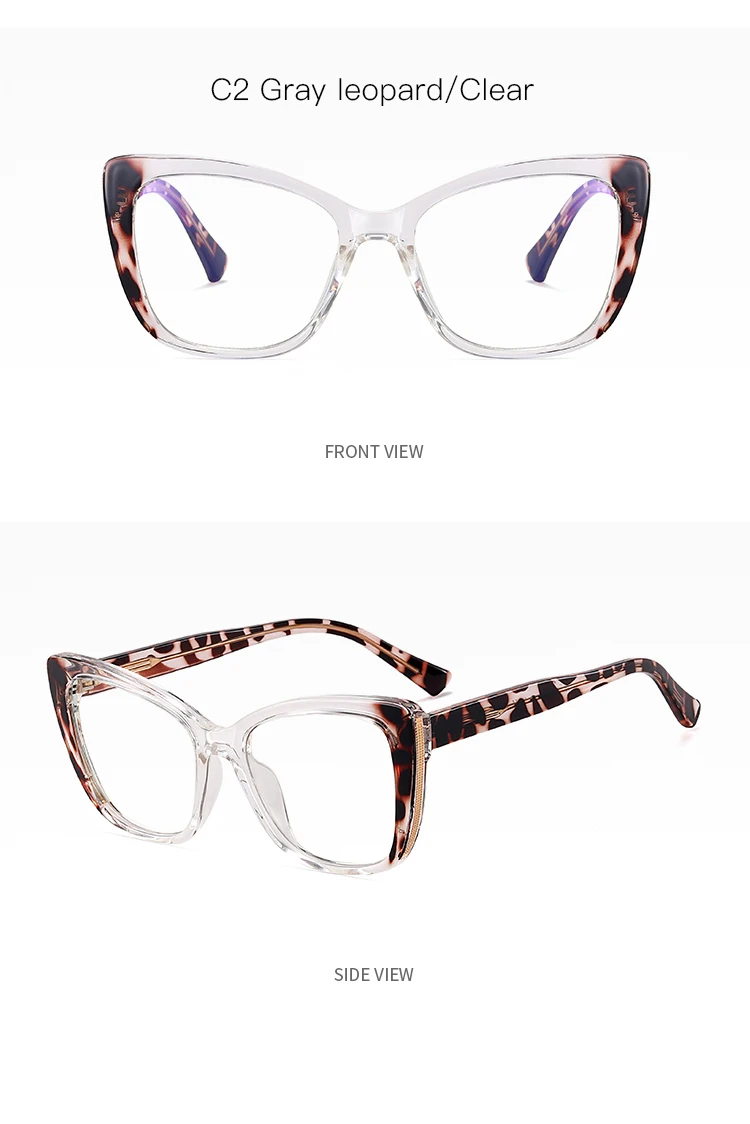 Colorful Plastic Optical Frame Ready Stock Beautiful Spectacle Frame ...