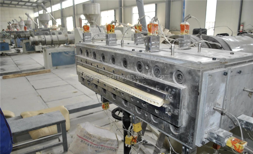 Wpc Machine Wood Plastic Composite Board Making Machine Plastic Lumber ...