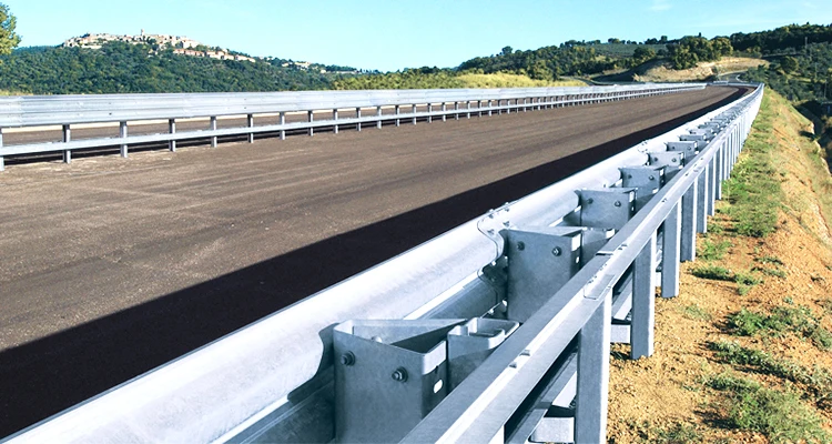 Highway Guardrails System Stainless H Railing I Pipe Ezy Sigma Z Post ...