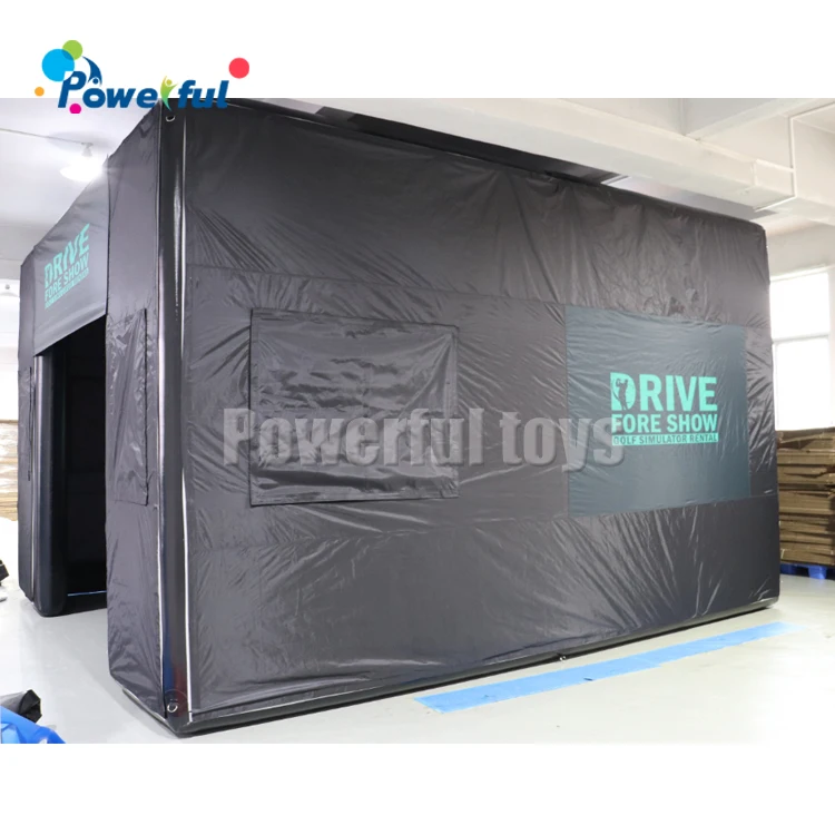 Custom Home Golf Simulator Enclosure - Perfect for Practice