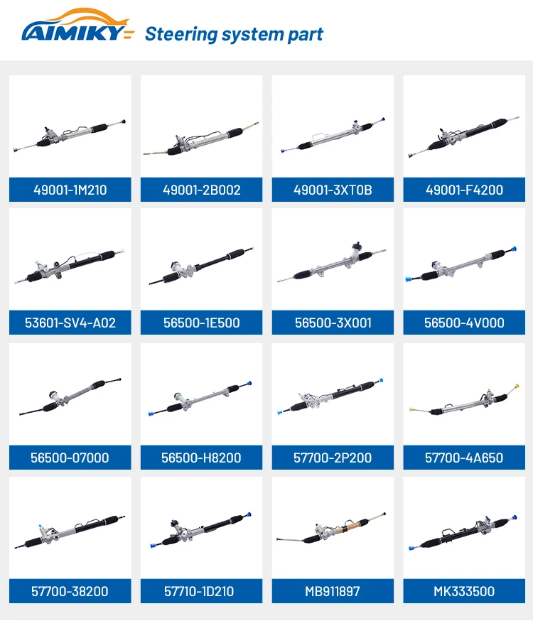 Steering System Steering Rack For Kia Picanto 56500-07000 Steering Gear ...