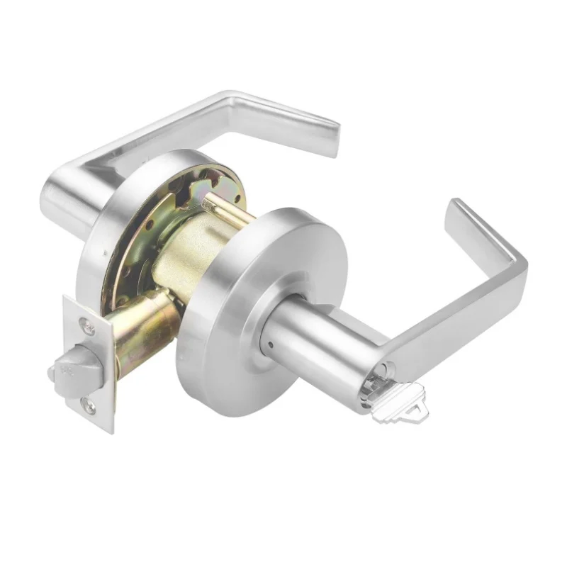 Modern Commercial Key-Unlock Entry Lever Safety Handle Waterproof and ...