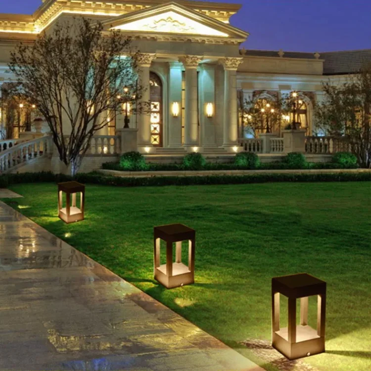 Small Simple Outdoor Waterproof Courtyard Landscape Lighting Lawn ...