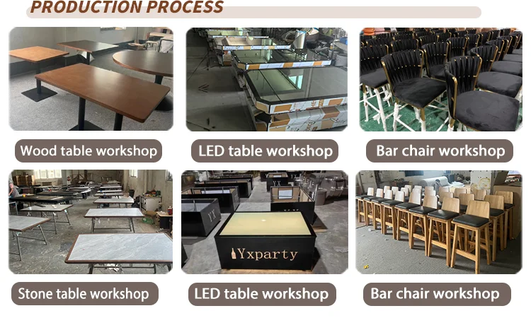 Minimalist Coffee Shop Bar Table - Perfect for Events