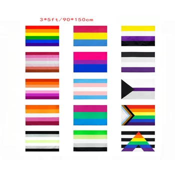 定制3*5英尺骄傲旗帜lgbt彩虹旗帜女同性恋旗帜同性恋骄傲lgbt同性恋骄傲旗帜旗帜 - Buy 3 * 5ft男女同性恋、双性恋和变性者的 ...