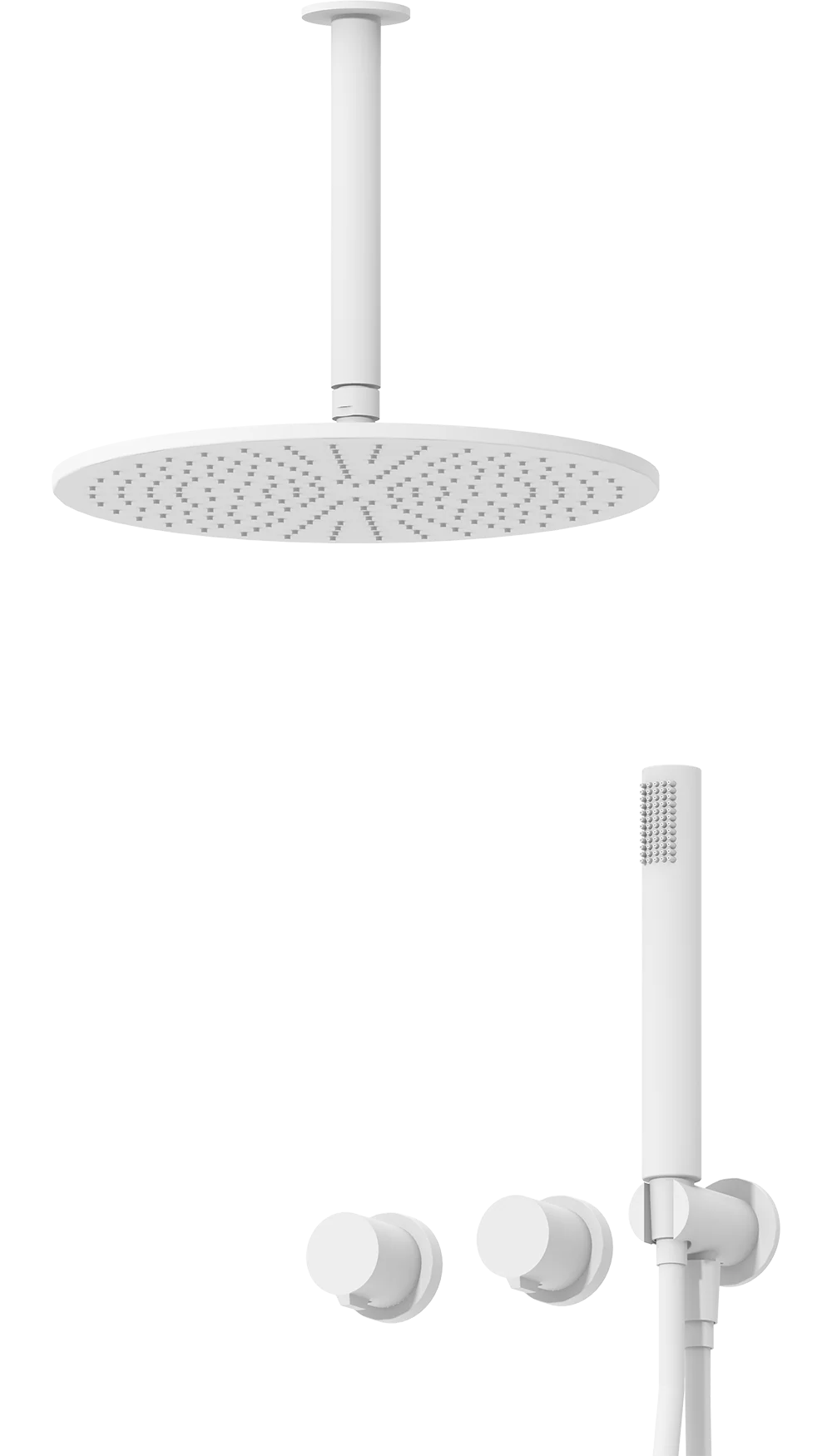 Bathroom Control Concealed Watermark Shower Faucet Mixer Wall Mounted ...