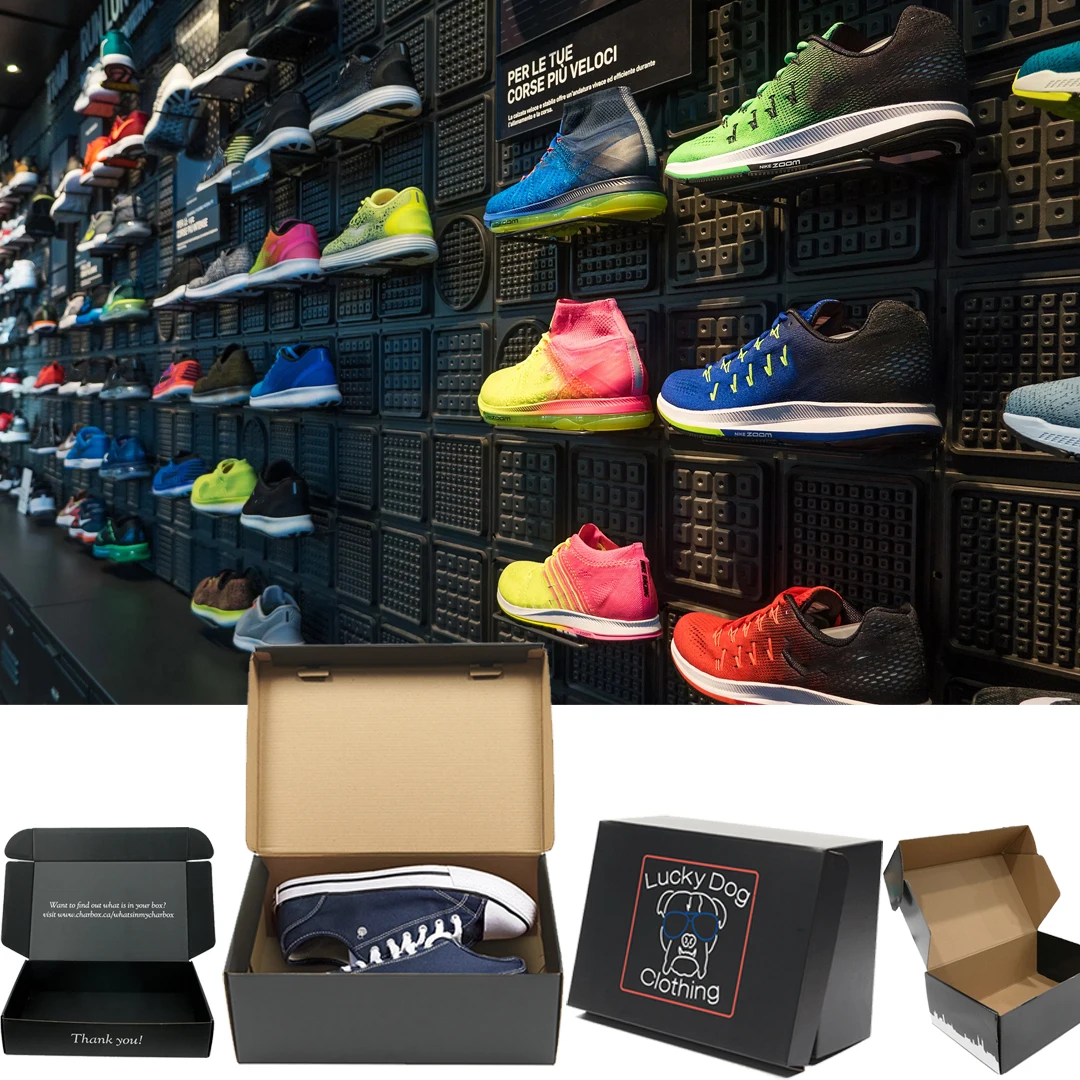 Customized Logo Printing Shoe Storage Boxes - Large Size