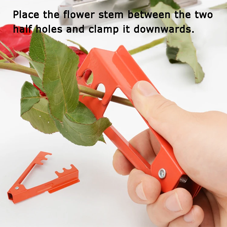 Professional Rose Leaf Thorn Stripper Kit Stripping Tool Thorn Remover Cut Pruning Shears for ...