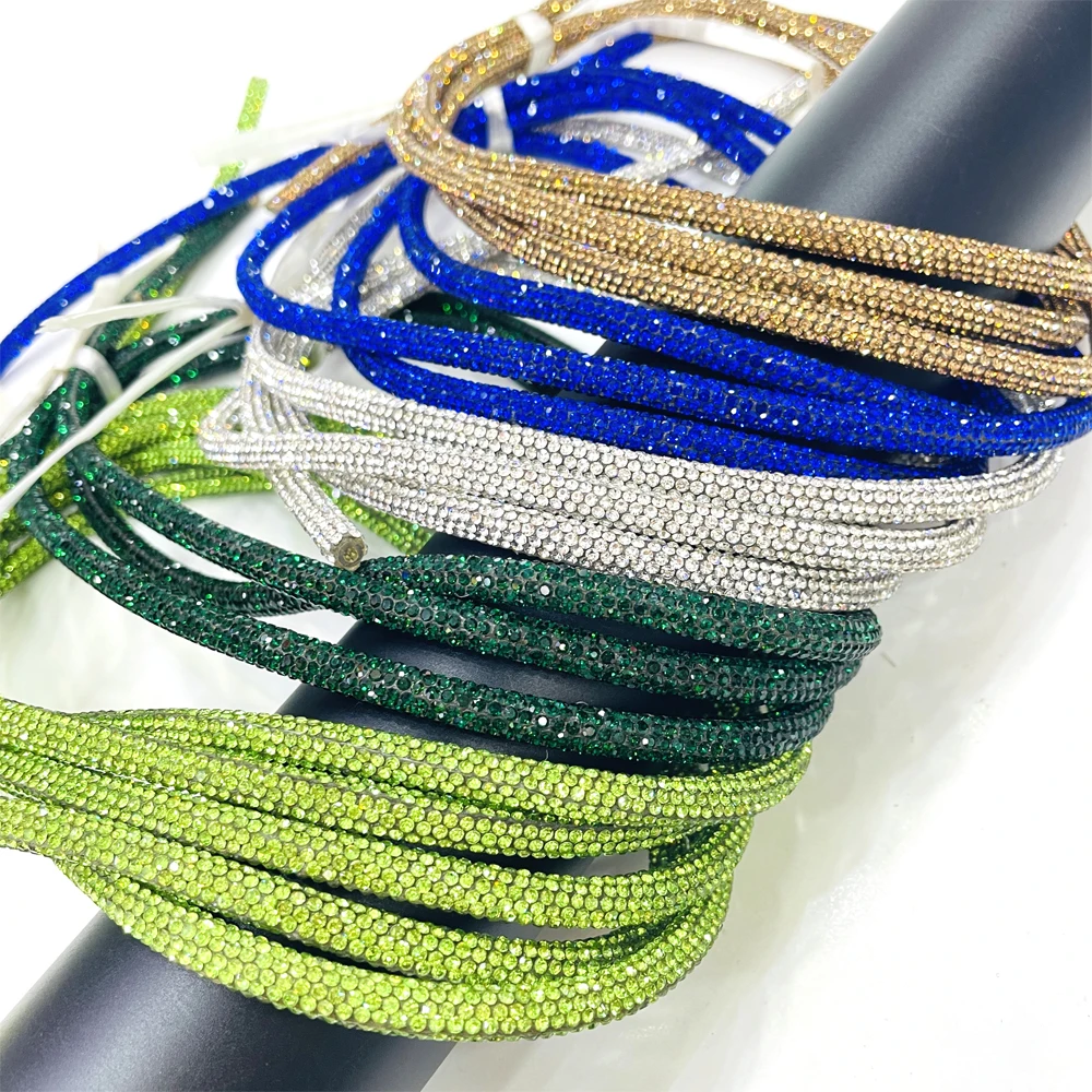 RE005 Luxury 4mm Crystal Rope - Perfect for Decorative Uses